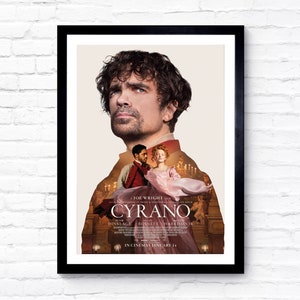Cyrano - 2021 - Movie Poster - Film Poster - Cinema Poster - A1/A2/A3 ...