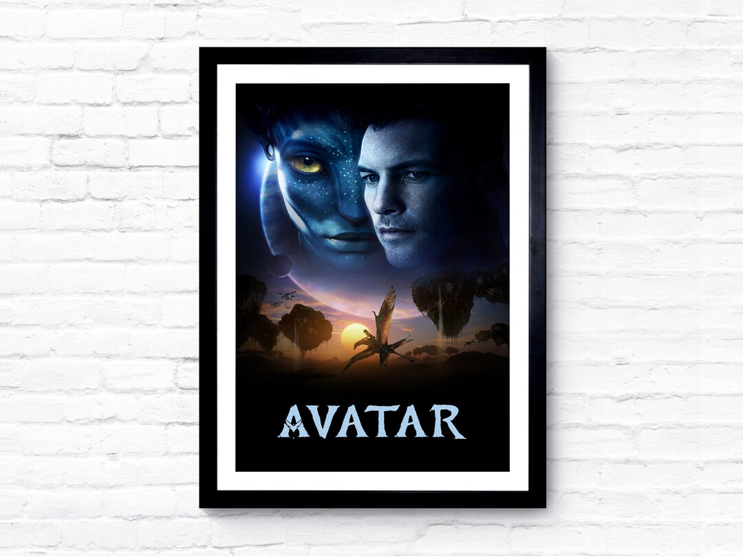 Avatar - 2009 - Movie Poster - Film Poster - Cinema Poster - A1/A2/A3 ...