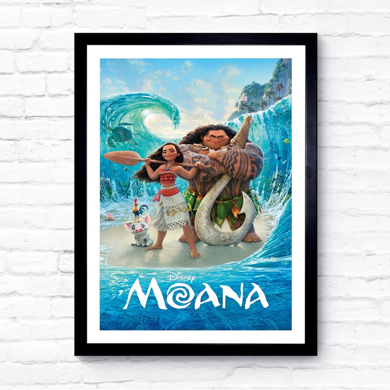 Moana Movie Poster - Etsy