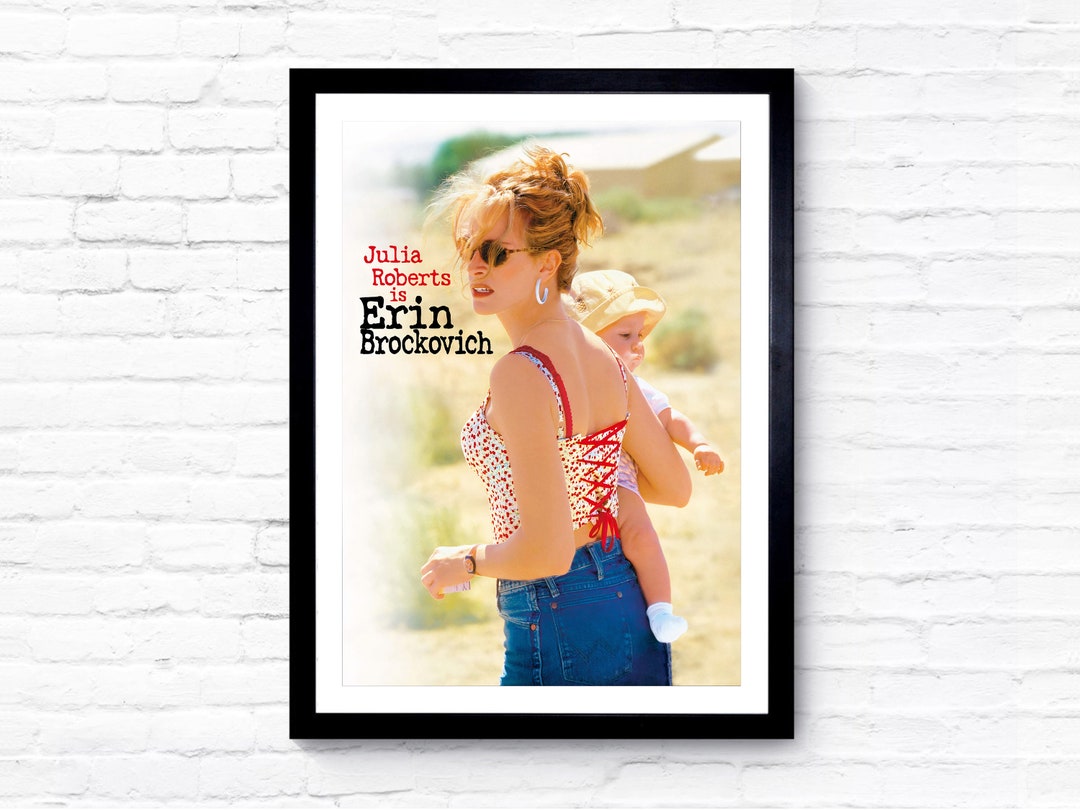 Erin Brockovich - 2000 - Movie Poster - Film Poster - Cinema Poster ...