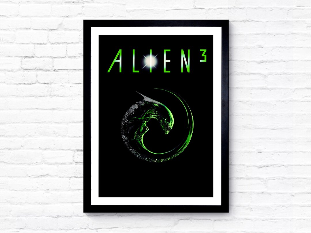 Alien 3 - 1992 - Movie Poster - Film Poster - Cinema Poster - A1/A2/A3 ...