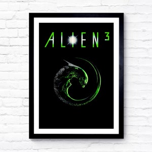Alien 3 - 1992 - Movie Poster - Film Poster - Cinema Poster - A1/A2/A3 ...