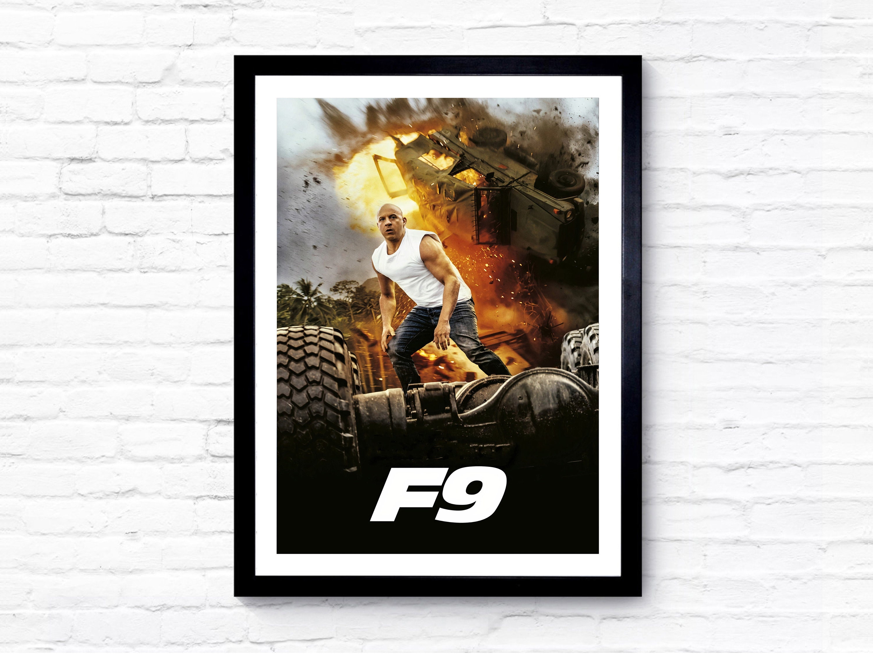 F9 the Fast and the Furious 2021 Movie Poster Film - Etsy