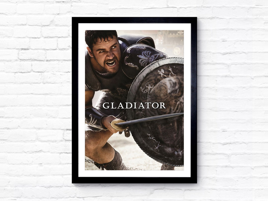 Gladiator - 2000 - Movie Poster - Film Poster - Cinema Poster - A1/A2 ...