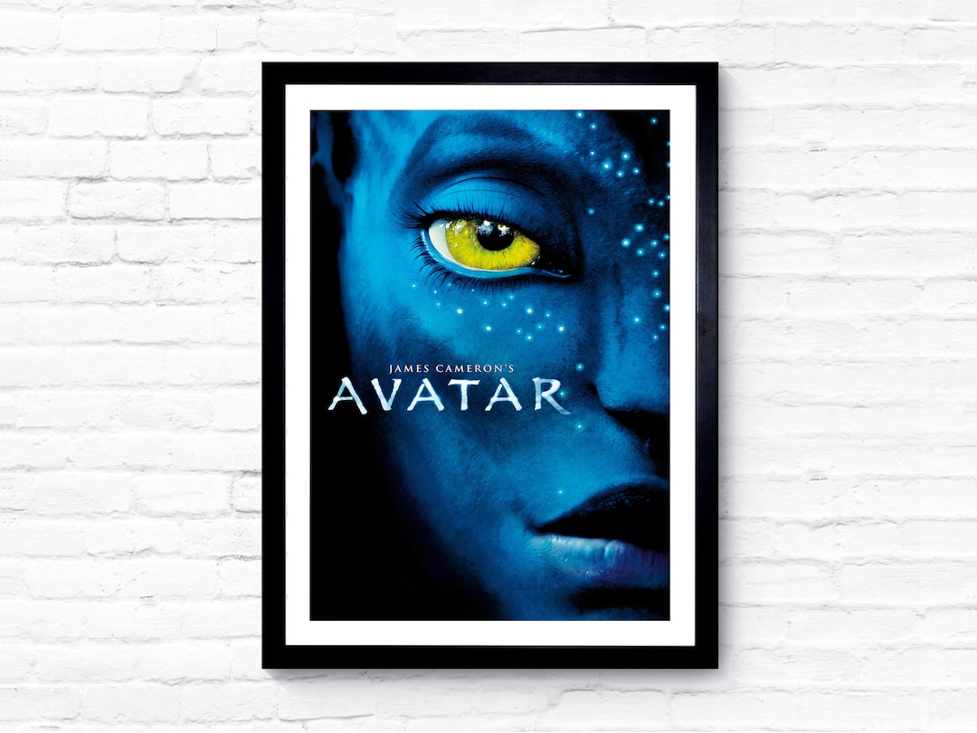 Avatar - 2009 - Movie Poster - Film Poster - Cinema Poster - A1/A2/A3 ...