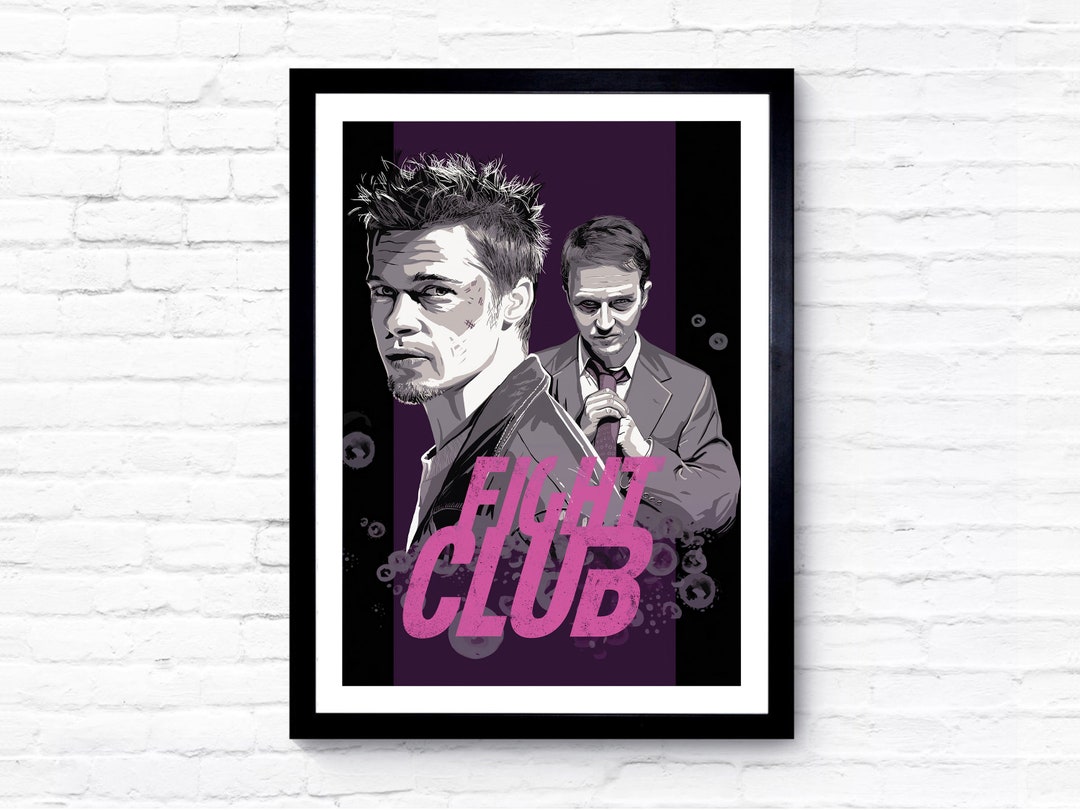 Fight Club - 1999 - Movie Poster - Film Poster - Cinema Poster - A1/A2 ...