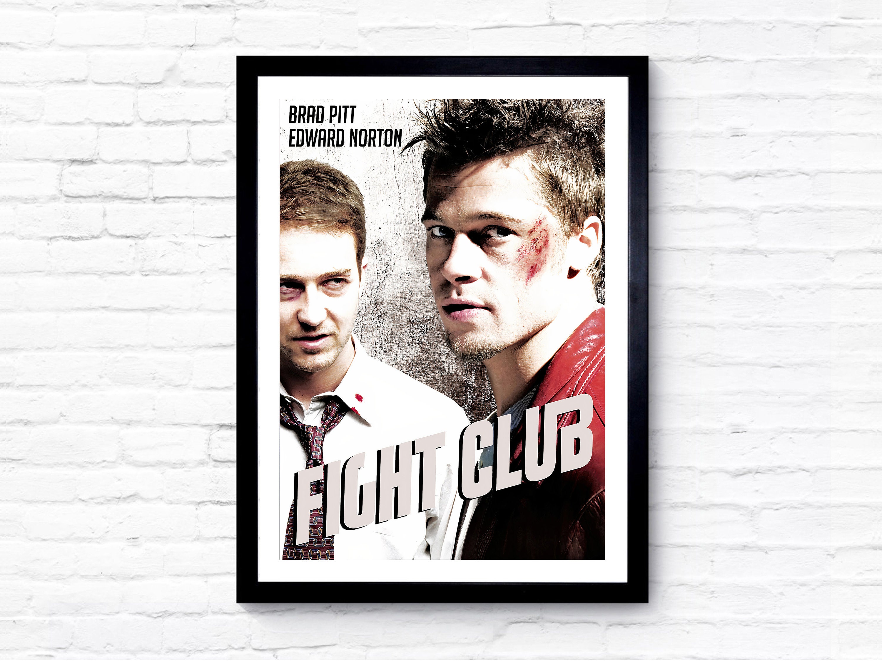 Fight Club 1999 Movie Poster Film Poster Cinema Poster - Etsy