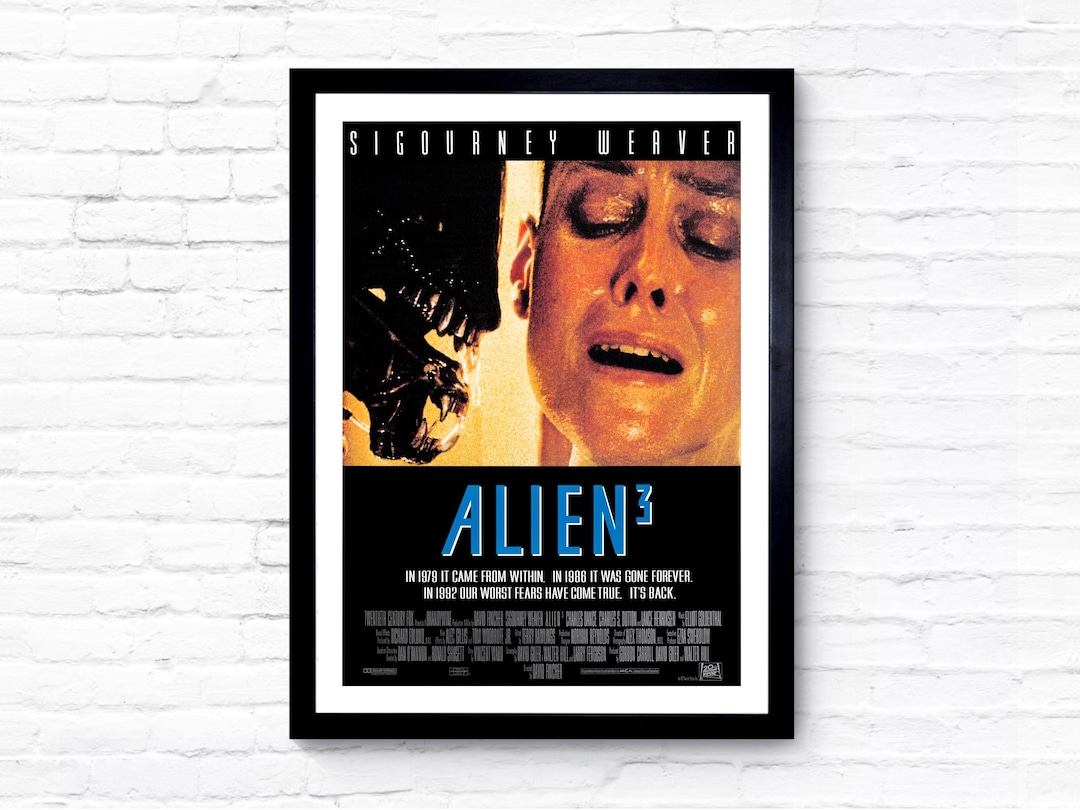 Alien 3 - 1992 - Movie Poster - Film Poster - Cinema Poster - A1/A2/A3 ...
