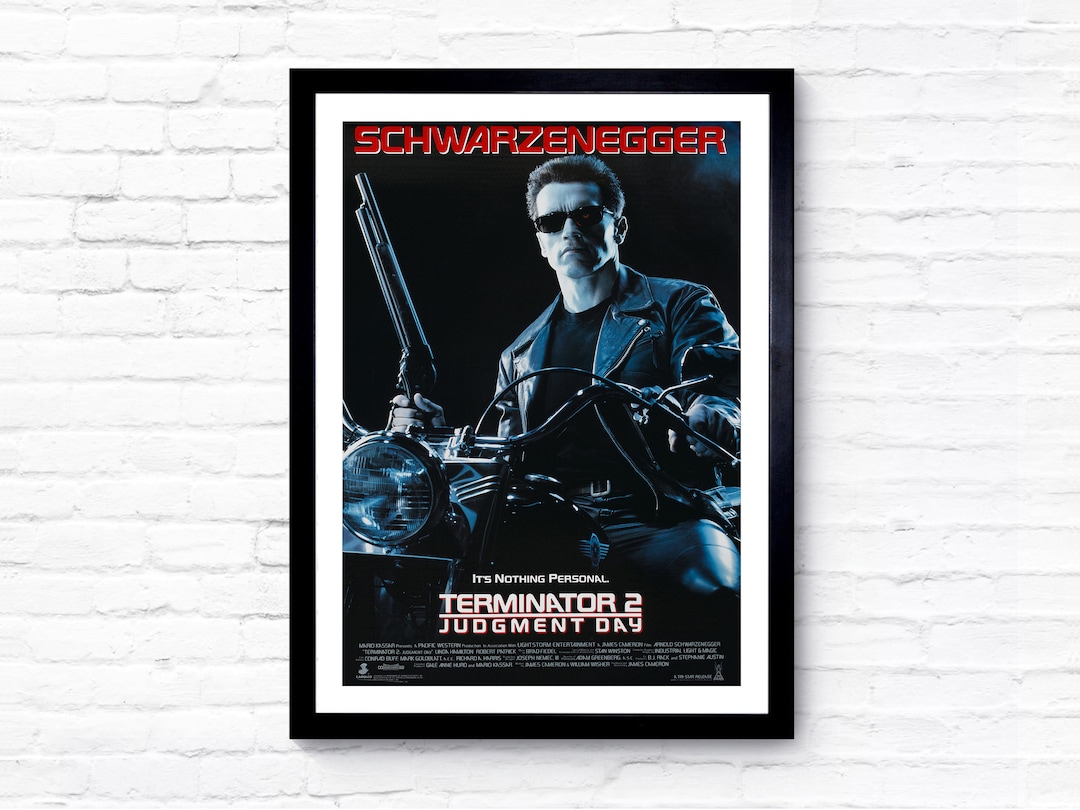 Terminator 2: Judgment Day - 1991 - Movie Poster - Film Poster - Cinema ...
