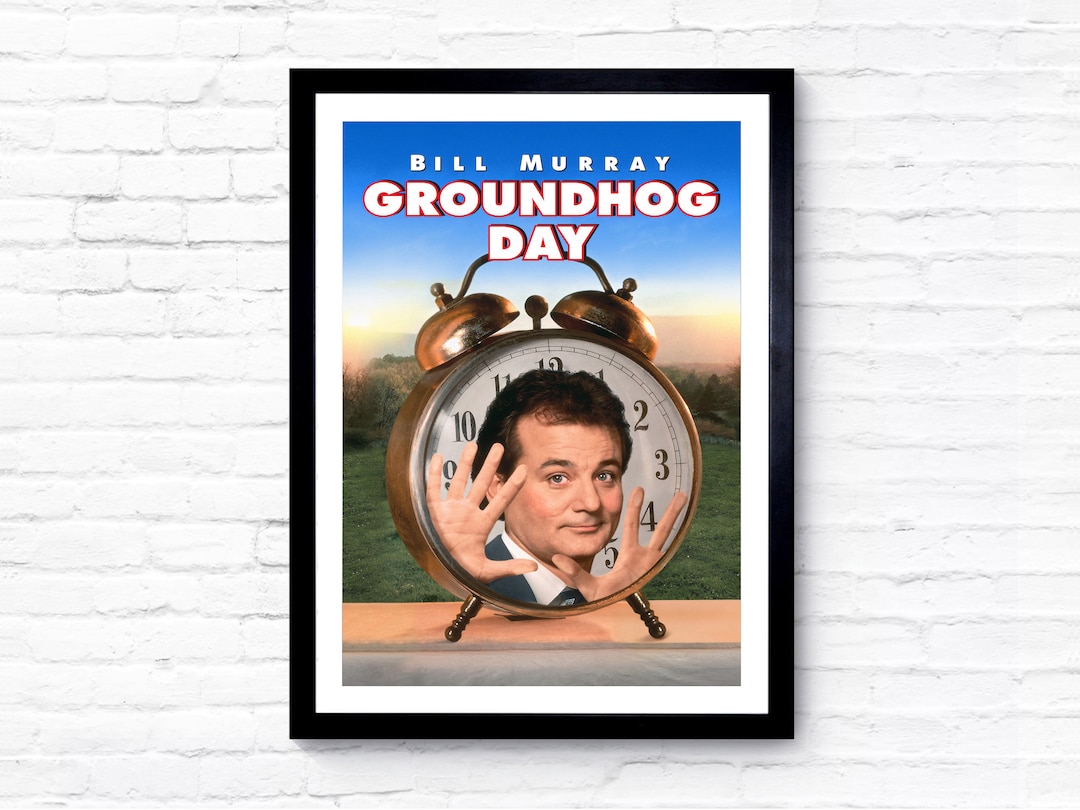 Groundhog Day - 1993 - Movie Poster - Film Poster - Cinema Poster - A1 ...