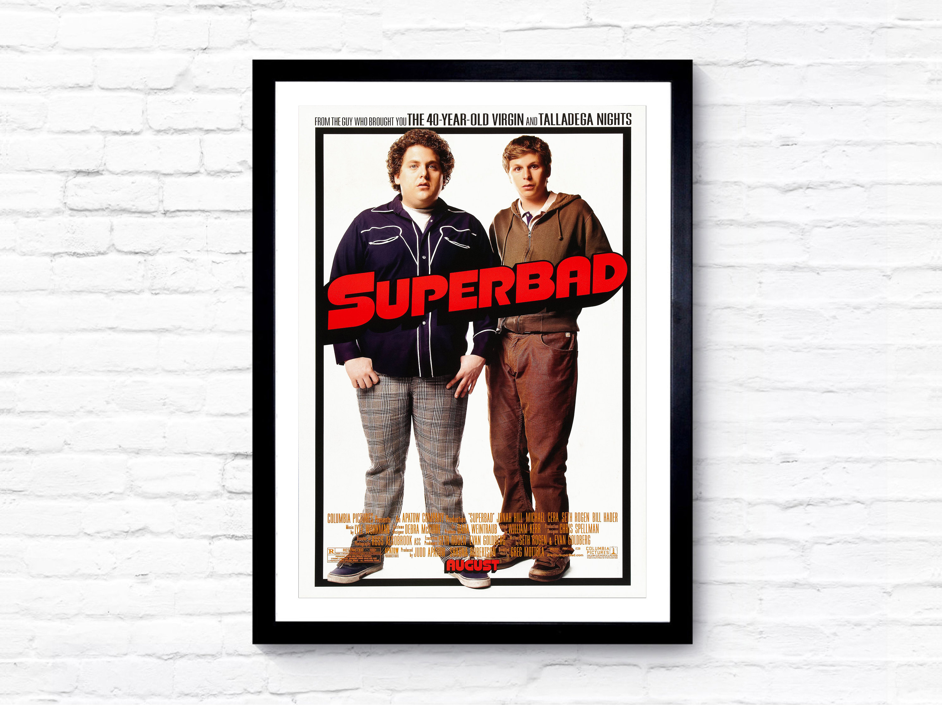 Superbad 2007 Movie Poster Film Poster Cinema Poster - Etsy