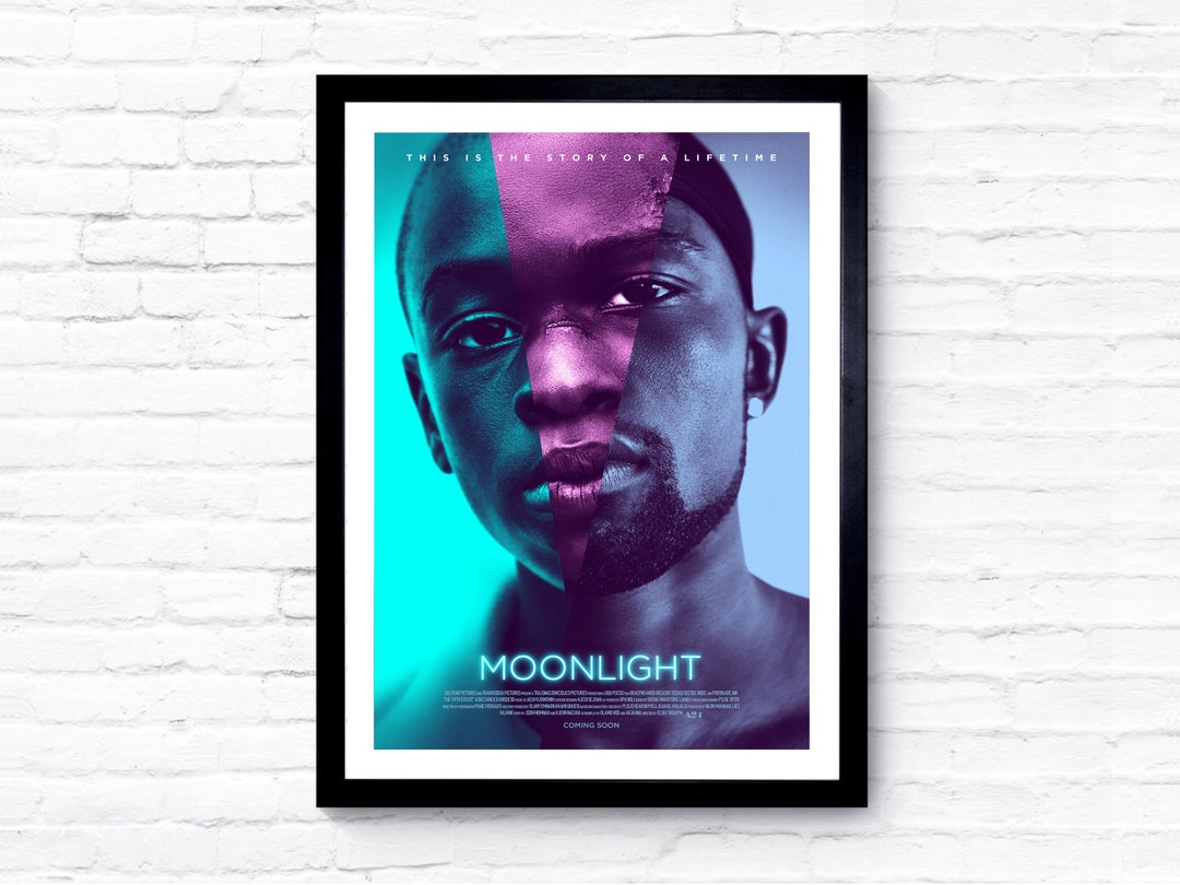 Moonlight - 2016 - Movie Poster - Film Poster - Cinema Poster - A1/A2 ...