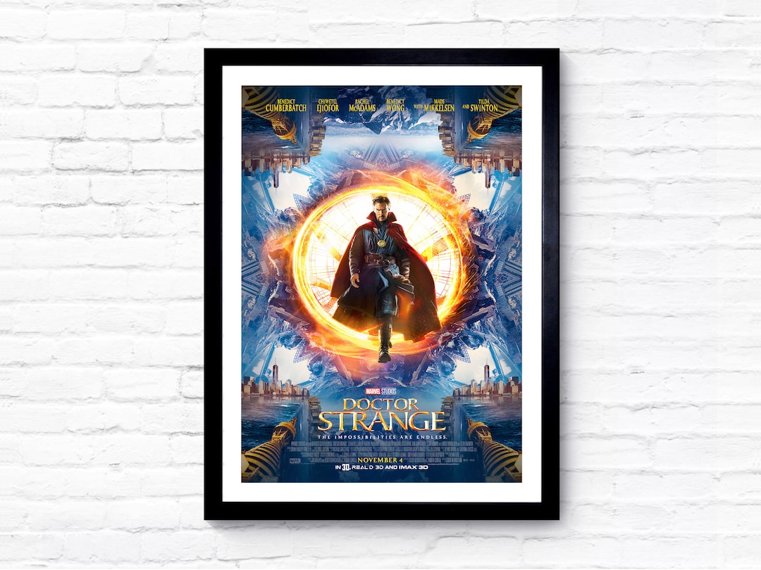Doctor Strange - 2016 - Movie Poster - Film Poster - Cinema Poster - A1 ...