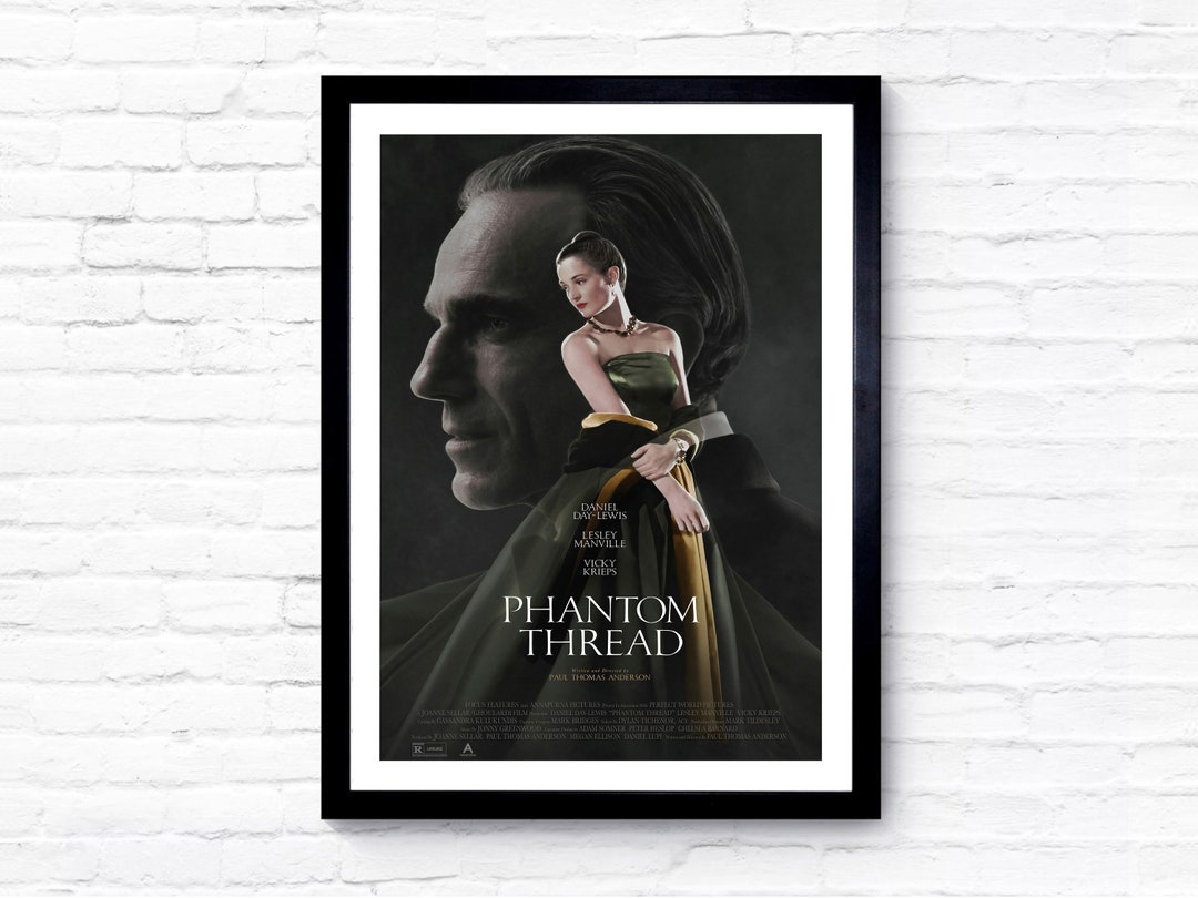 Phantom Thread 2017 Movie Poster Film Poster Cinema Poster A1/A2/A3/A4 ...