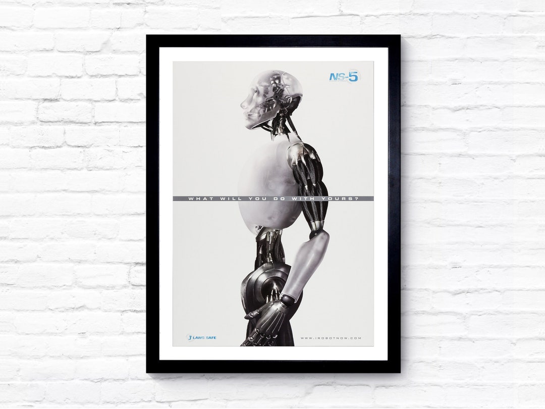 I, Robot - 2004 - Movie Poster - Film Poster - Cinema Poster - A1/A2/A3 ...