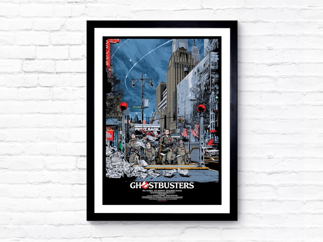 Ghostbusters - 1984 - Movie Poster - Film Poster - Cinema Poster - A1 ...