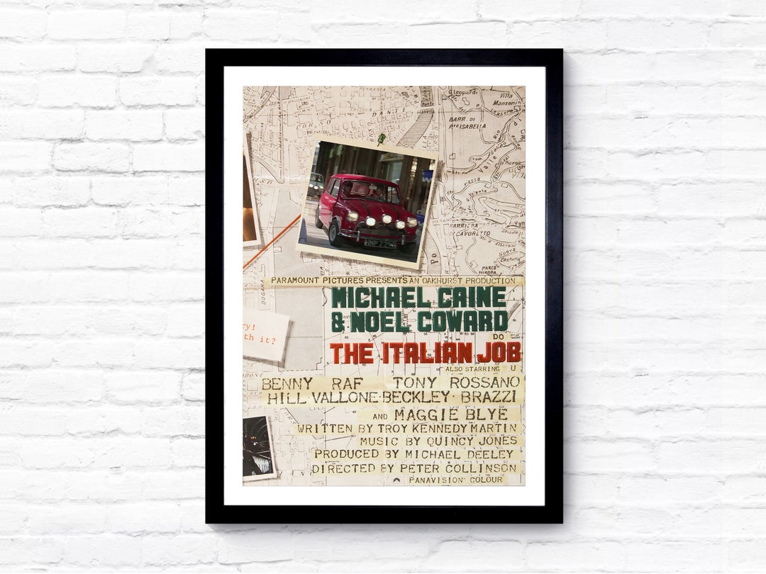 The Italian Job - Michael Caine - Noel Coward - Benny Hill - 1969 ...