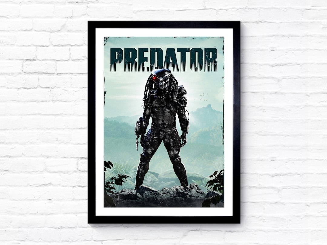 Predator - 1987 - Movie Poster - Film Poster - Cinema Poster - A1/A2/A3 ...