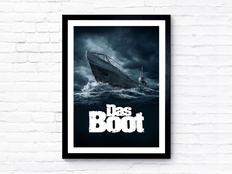 Das Boot 1981 Movie Poster Film Poster Cinema Poster - Etsy