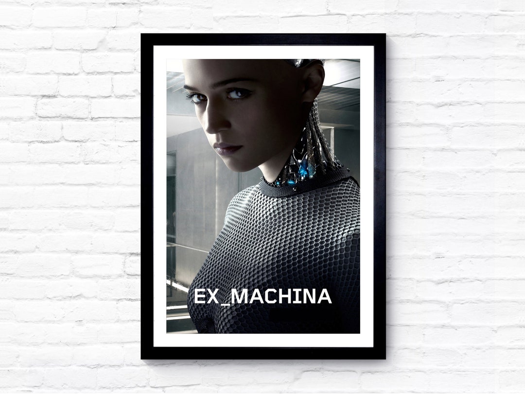 Ex Machina - 2014 - Movie Poster - Film Poster - Cinema Poster - A1/A2 ...
