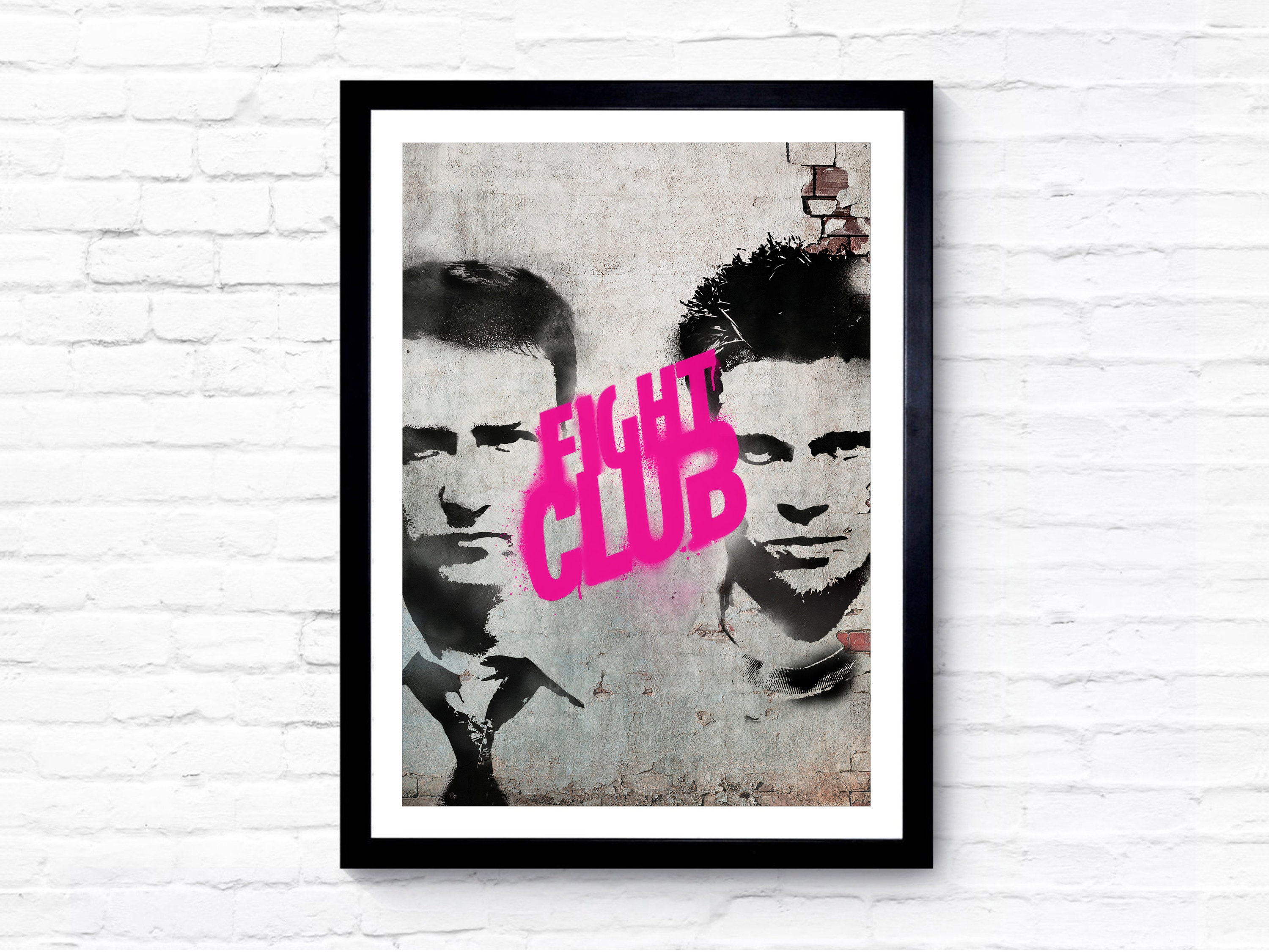 Fight Club 1999 Movie Poster Film Poster Cinema Poster - Etsy