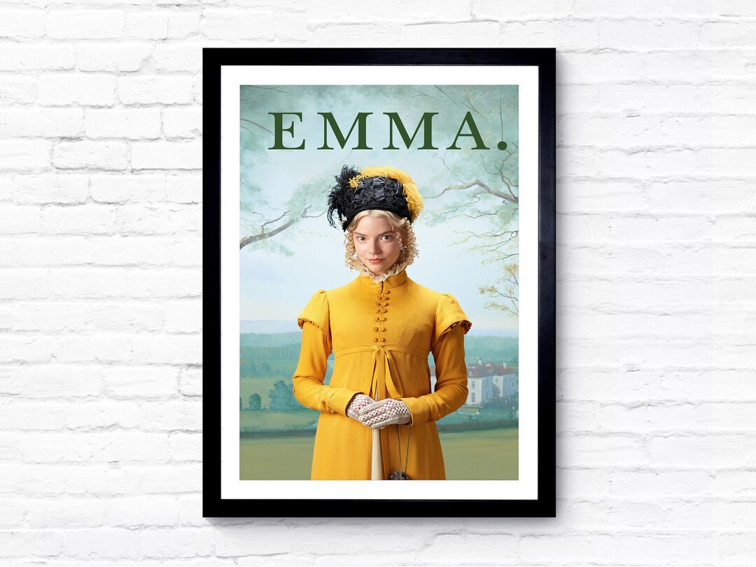 EMMA. - 2020 - Movie Poster - Film Poster - Cinema Poster - A1/A2/A3/A4 ...
