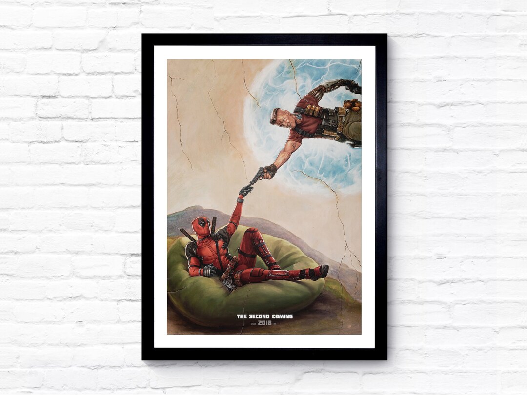 Deadpool 2 - 2018 - Movie Poster - Film Poster - Cinema Poster - A1/A2 ...