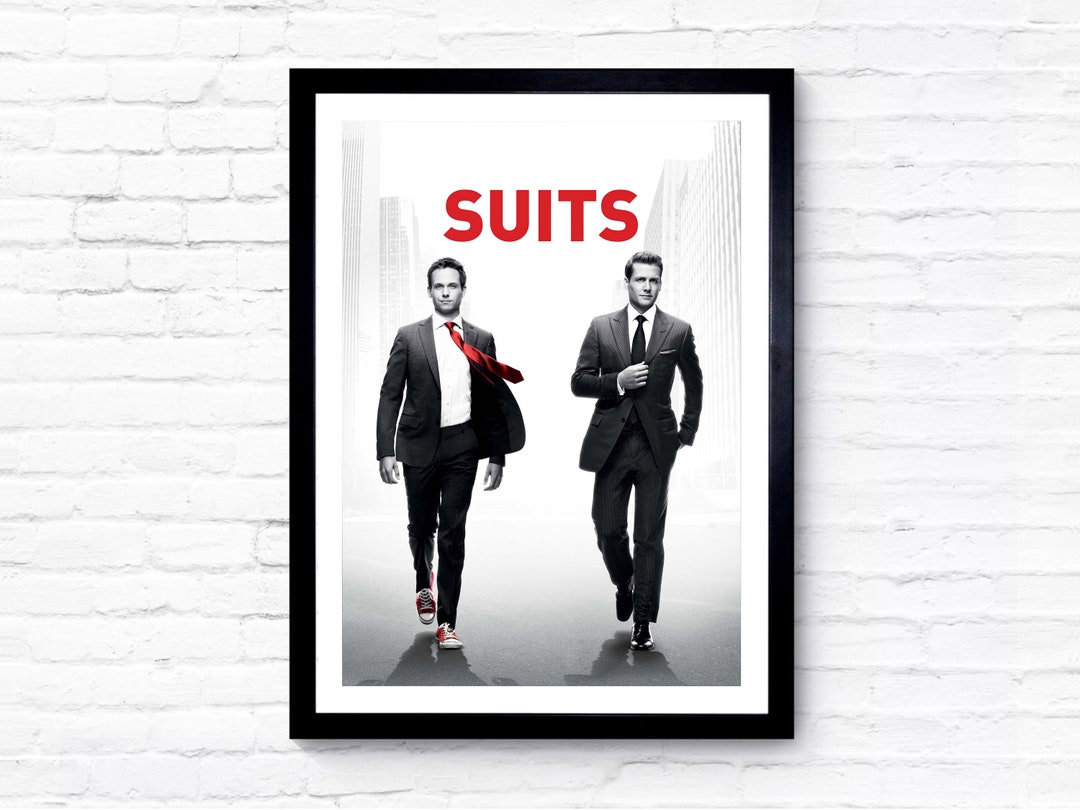 Suits - 2011 - TV Series - Movie Poster - Film Poster - Cinema Poster ...