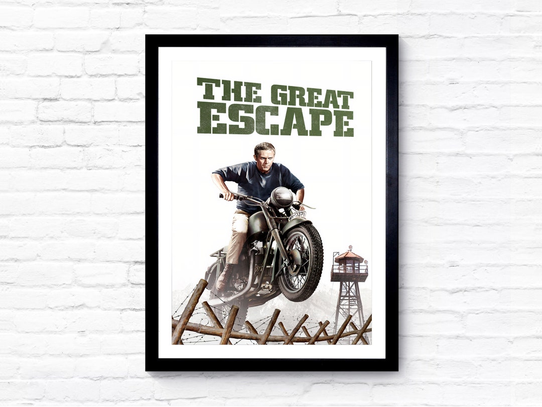 The Great Escape - Steve Mcqueen - James Garner - Richard Attenborough ...