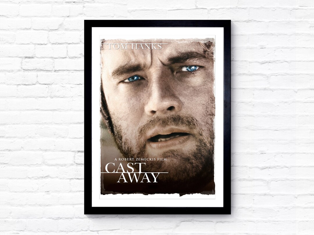 Cast Away - 2000 - Movie Poster - Film Poster - Cinema Poster - A1/A2 ...