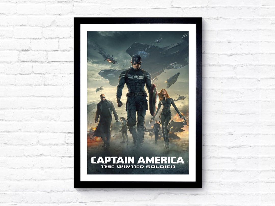 Captain America: the Winter Soldier - 2014 - Movie Poster - Film Poster ...