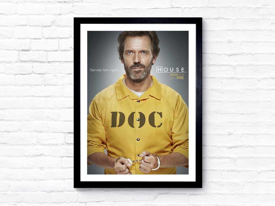 House - 2004 - TV Series - Movie Poster - Film Poster - Cinema Poster ...