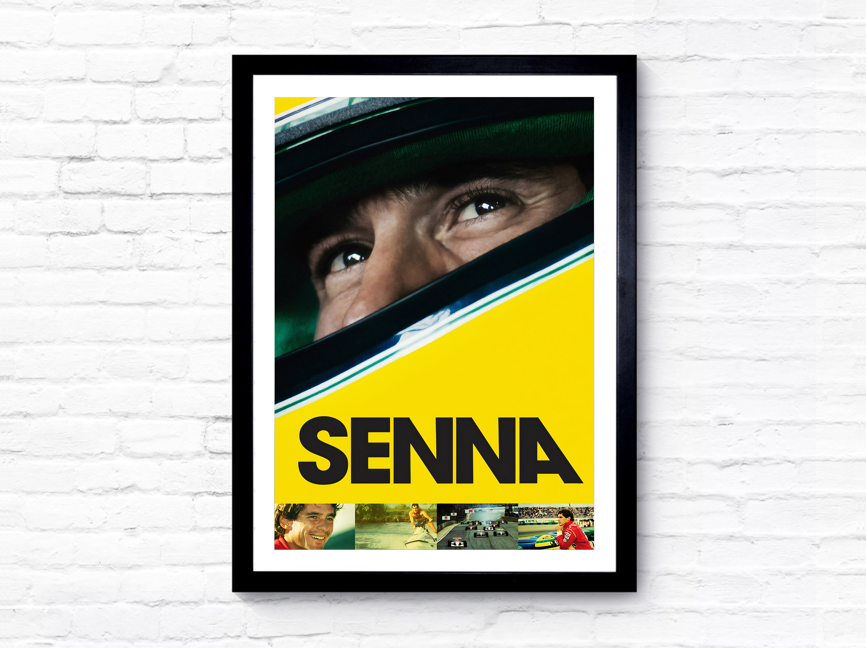 Senna - 2010 - Movie Poster - Film Poster - Cinema Poster - A1/A2/A3/A4 ...