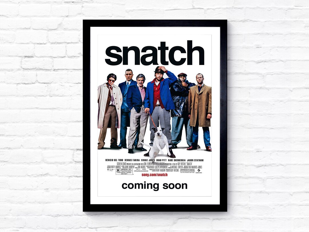 Snatch 2000 Movie Poster Film Poster Cinema Poster - Etsy