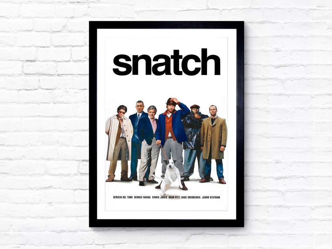 Snatch - 2000 - Movie Poster - Film Poster - Cinema Poster - A1/A2/A3 ...