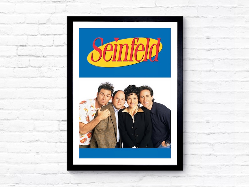 Seinfeld 1989 TV Series Movie Poster Film Poster - Etsy