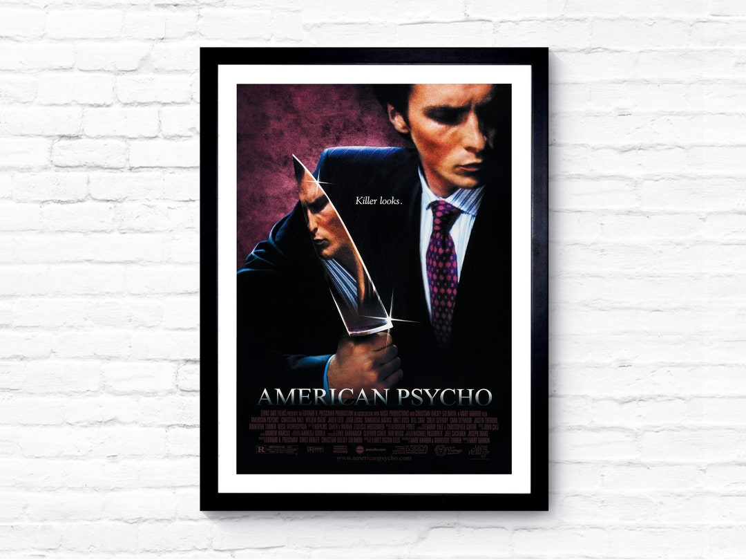 American Psycho - 2000 - Movie Poster - Film Poster - Cinema Poster ...