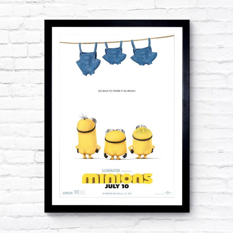 Minions Movie Poster - Etsy