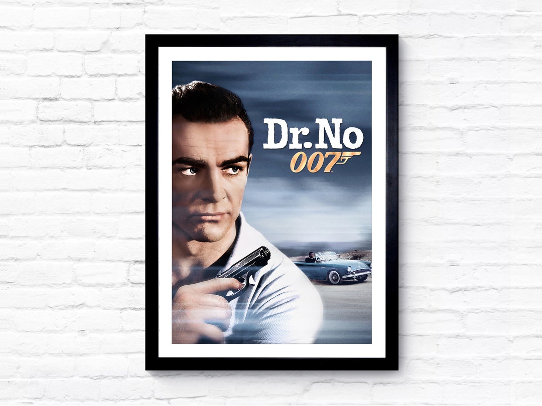 Dr. No - James Bond - 007 - 1962 - Movie Poster - Film Poster - Cinema Poster - A1/A2/A3/A4/A5 ...