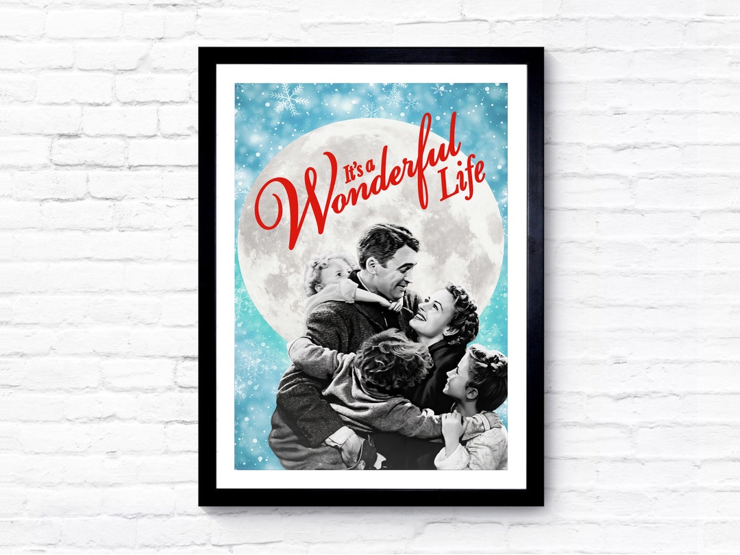 It's a Wonderful Life - 1946 - Movie Poster - Film Poster - Cinema ...
