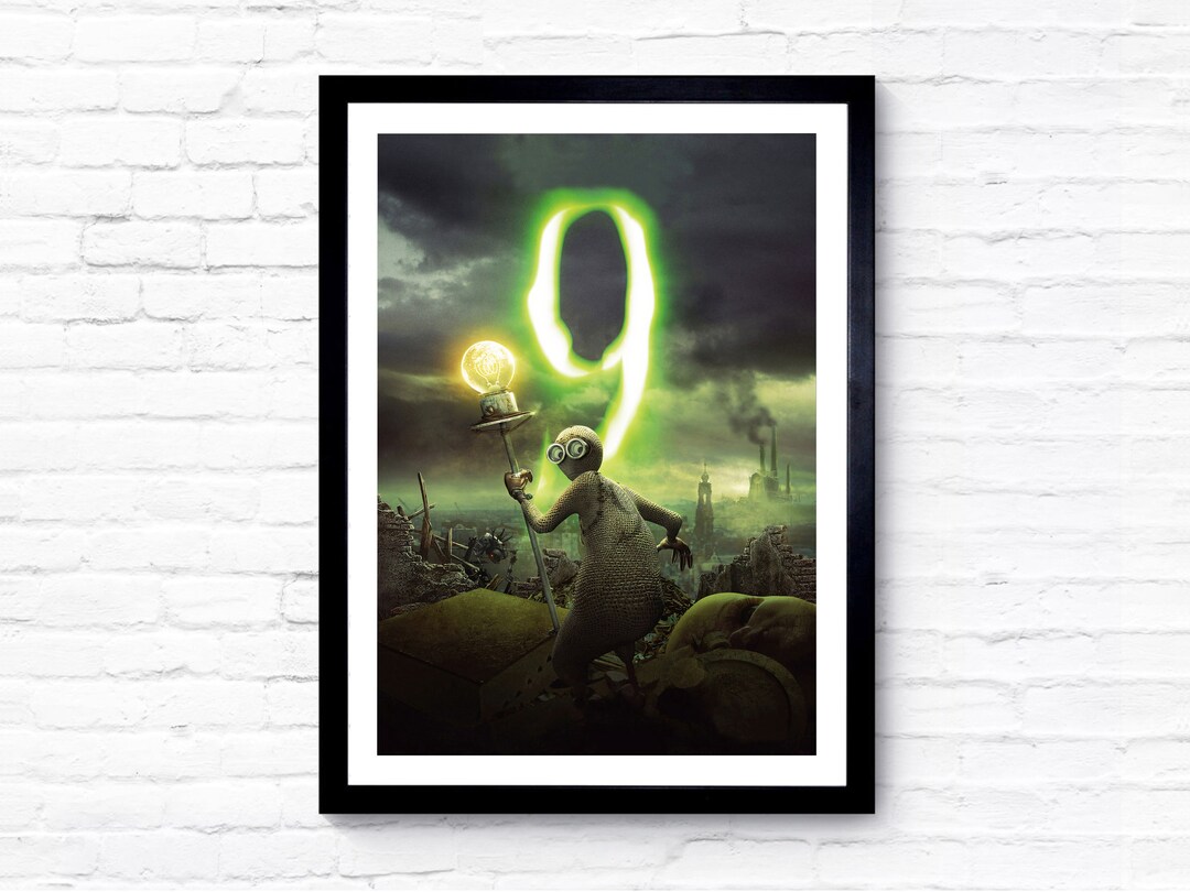 9 - 2009 - Movie Poster - Film Poster - Cinema Poster - A1/A2/A3/A4/A5 ...