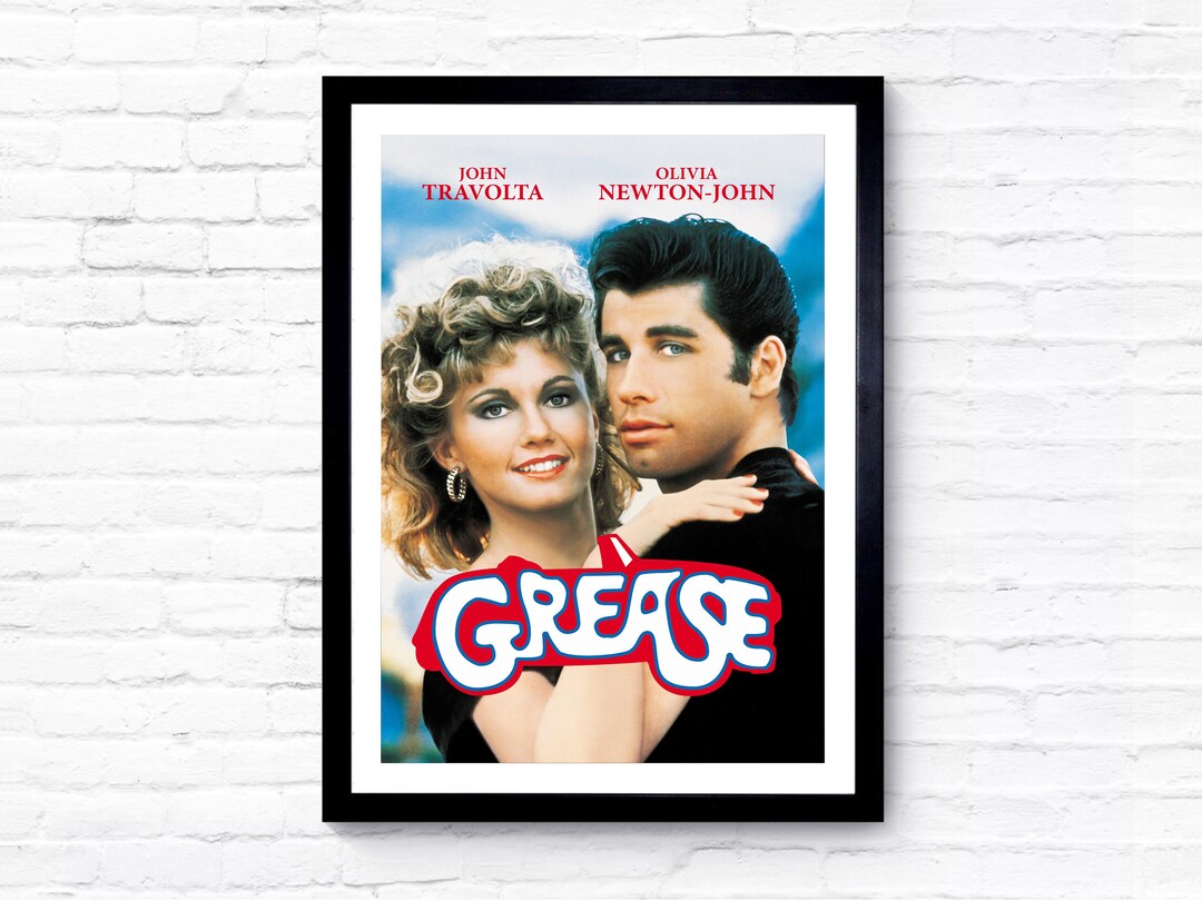 Grease - 1998 - Movie Poster - Film Poster - Cinema Poster - A1/A2/A3 ...