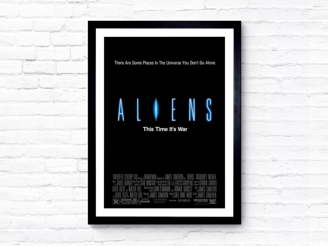Aliens - 1986 - Movie Poster - Film Poster - Cinema Poster - A1/A2/A3 ...