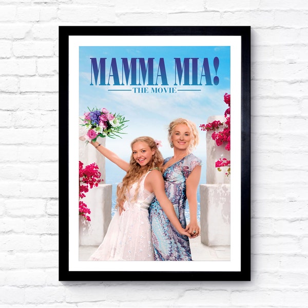 Mamma Mia Film Poster - Etsy