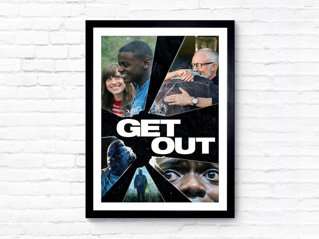 Get Out - 2017 - Movie Poster - Film Poster - Cinema Poster - A1/A2/A3 ...