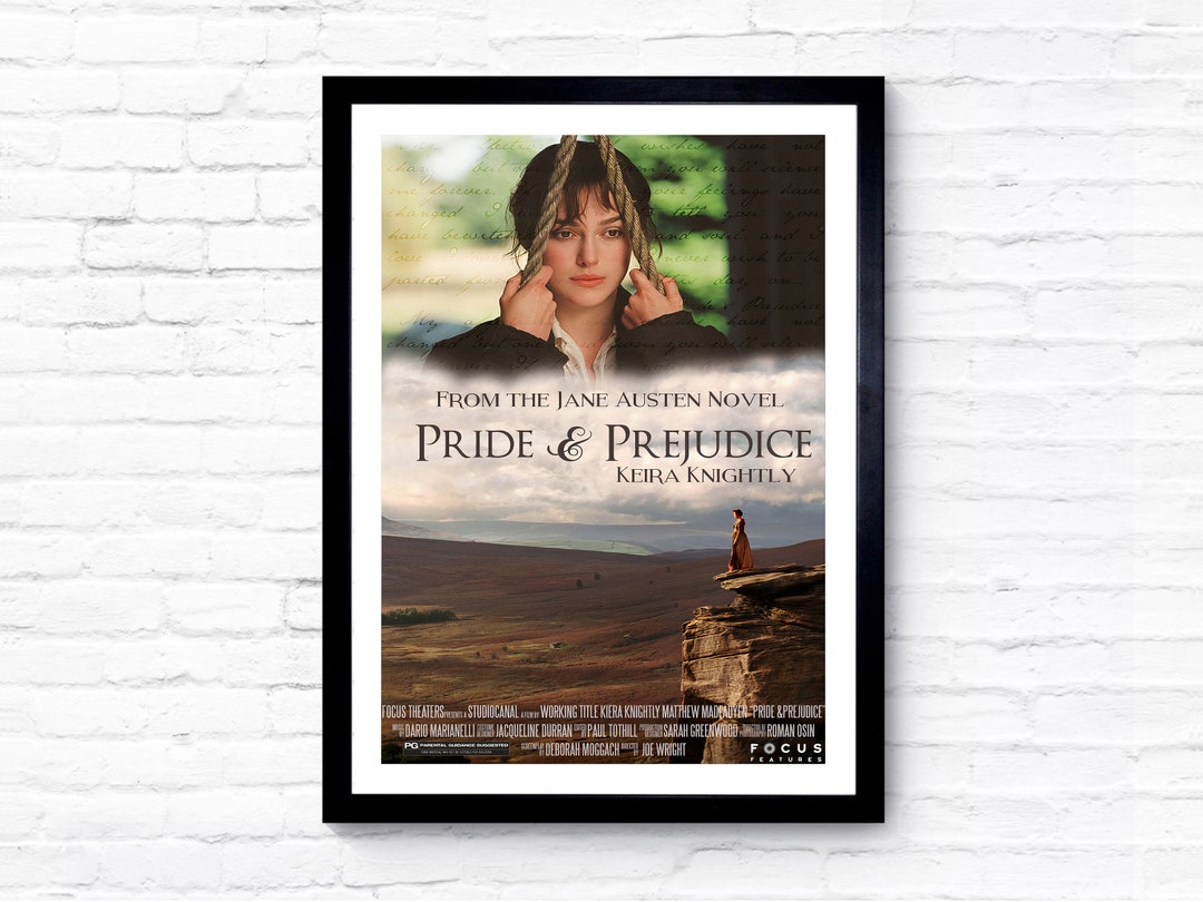 Pride & Prejudice - 2005 - Movie Poster - Film Poster - Cinema Poster ...