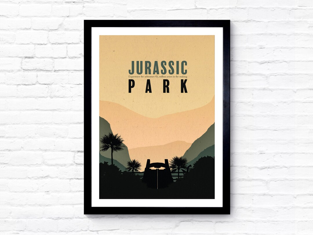Jurassic Park 1993 Movie Poster Film Poster Cinema Poster A1/A2/A3/A4 ...