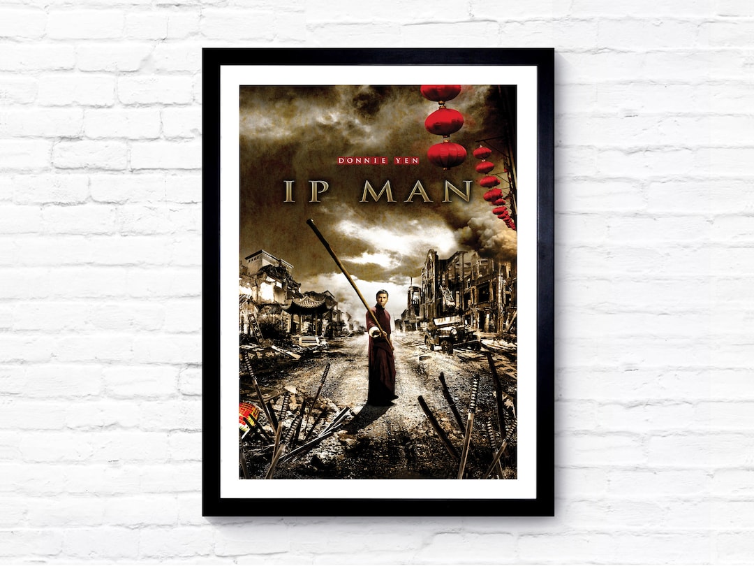 Ip Man - 2008 - Movie Poster - Film Poster - Cinema Poster - A1/A2/A3 ...