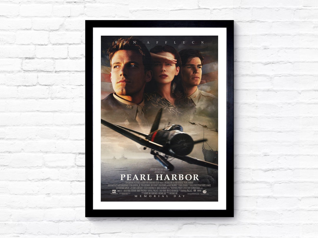 Pearl Harbor - 2001 - Movie Poster - Film Poster - Cinema Poster - A1 ...