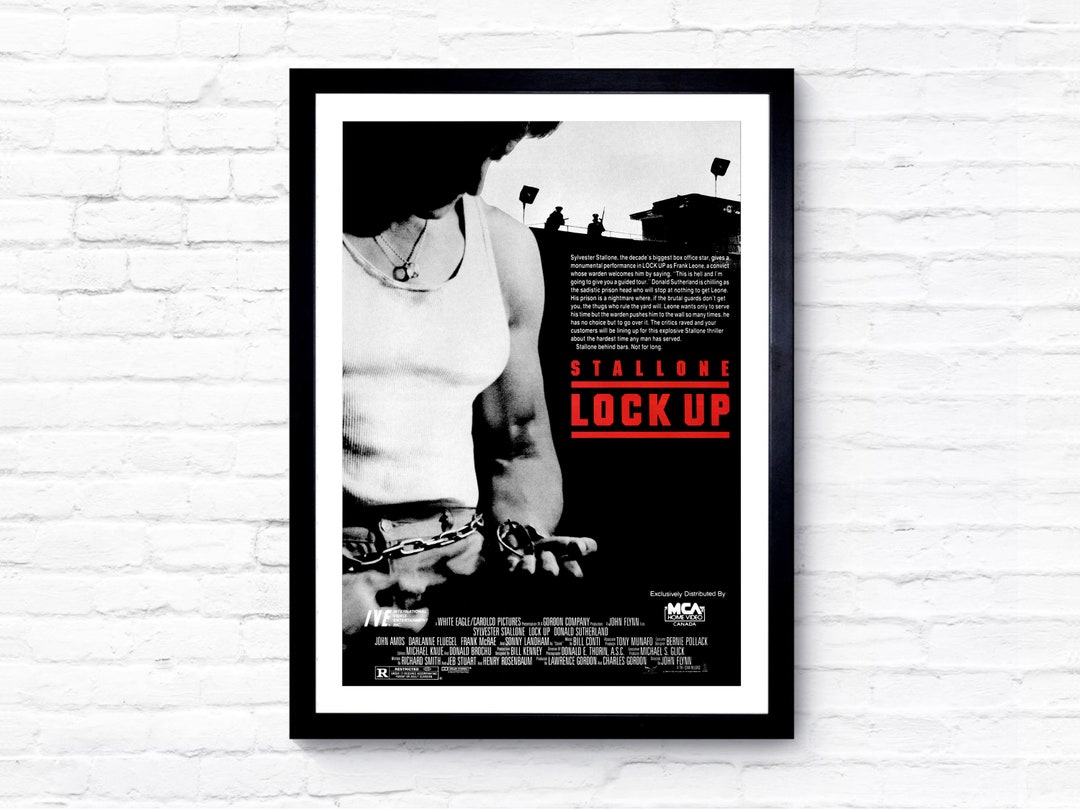 Lock up - 1989 - Movie Poster - Film Poster - Cinema Poster - A1/A2/A3 ...